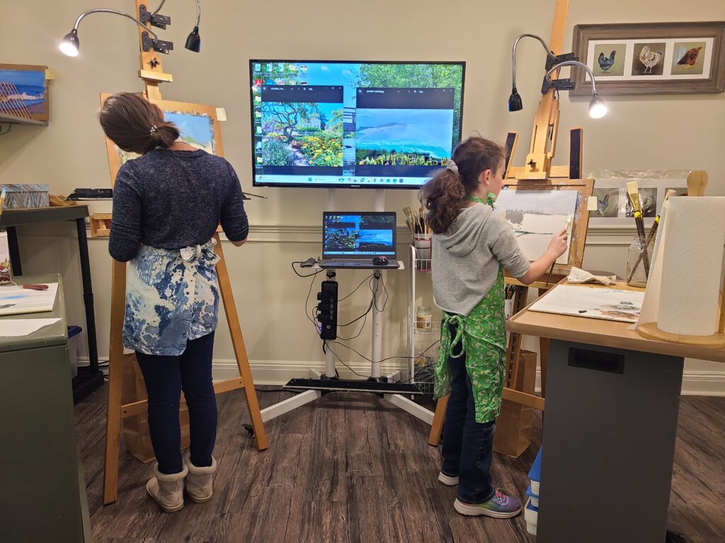Oil painting lessons at SEH Studios Art - Susan E. Hanna